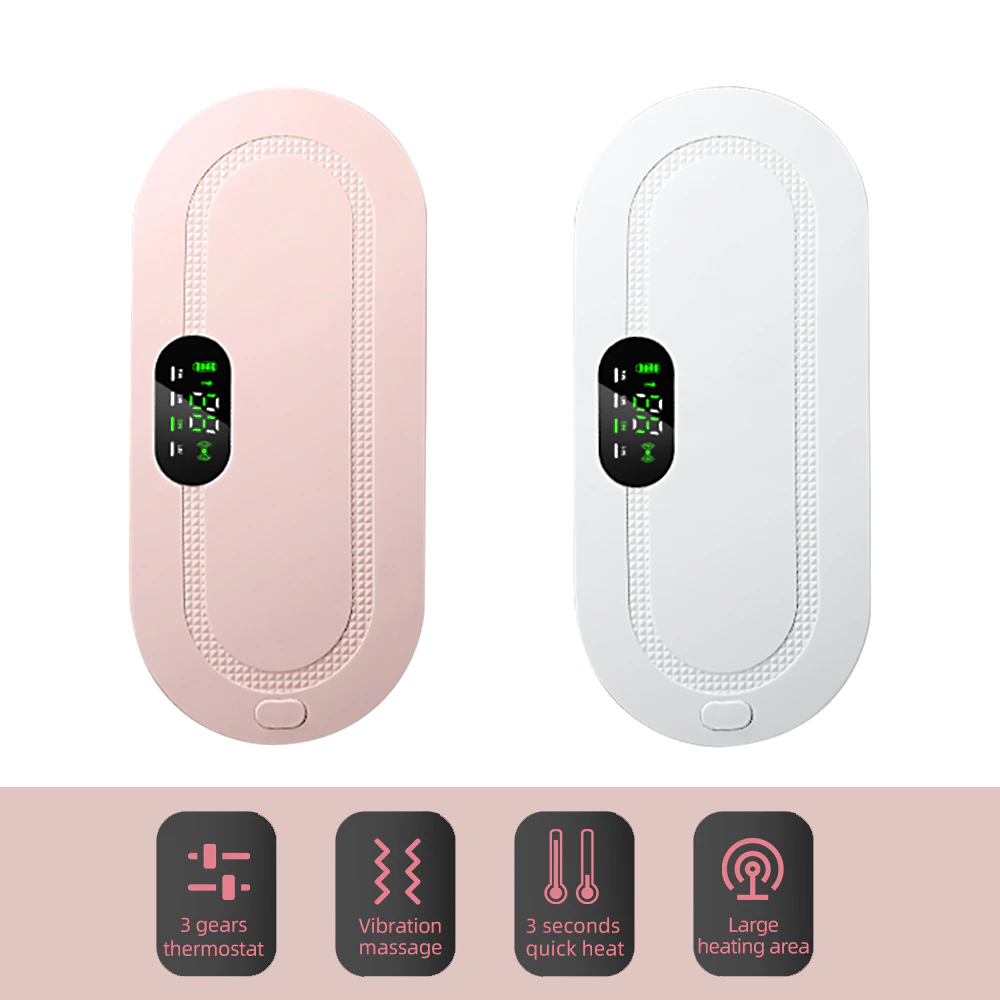 Portable Menstrual Heating Pad Warm Palace Waist Belt Period Cramp ...